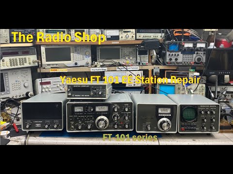 Yaesu FT 101 EE Station and Repair Part 1