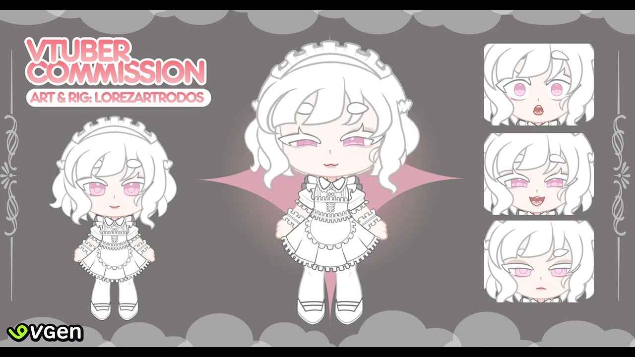 VTUBER COMMISSION ON VGEN [LIVE2D SHOWCASE]