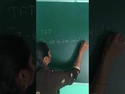 Normal range of TFT || Test in Thyroid Function Test #shortvideo #information #knowledgeispower