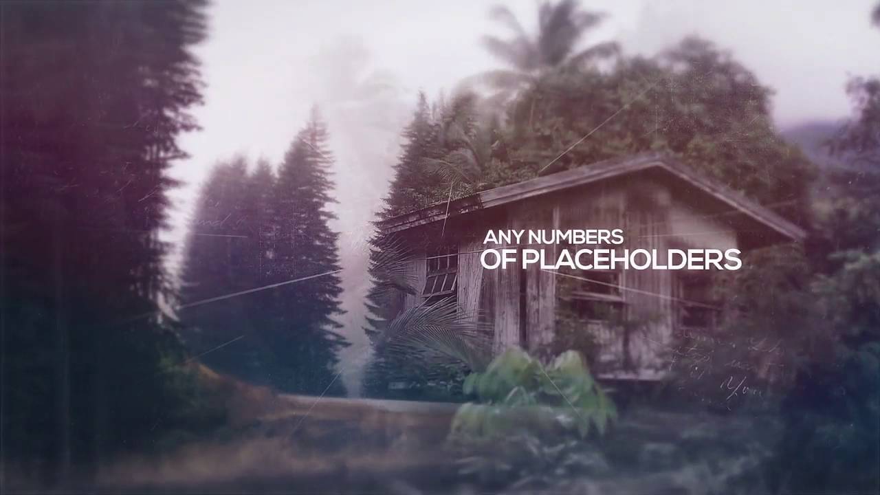 After Effects Template: Cinematic Slideshow