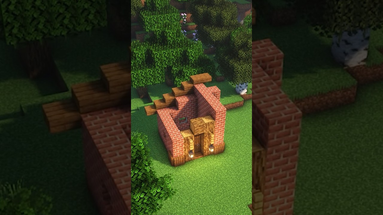 Minecraft Small Brick House