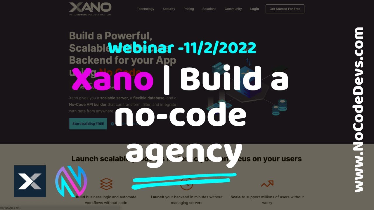 Xano | Build a no-code agency