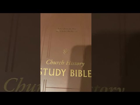 Bible Review- ESV Church History Study Bible - Brand new bible