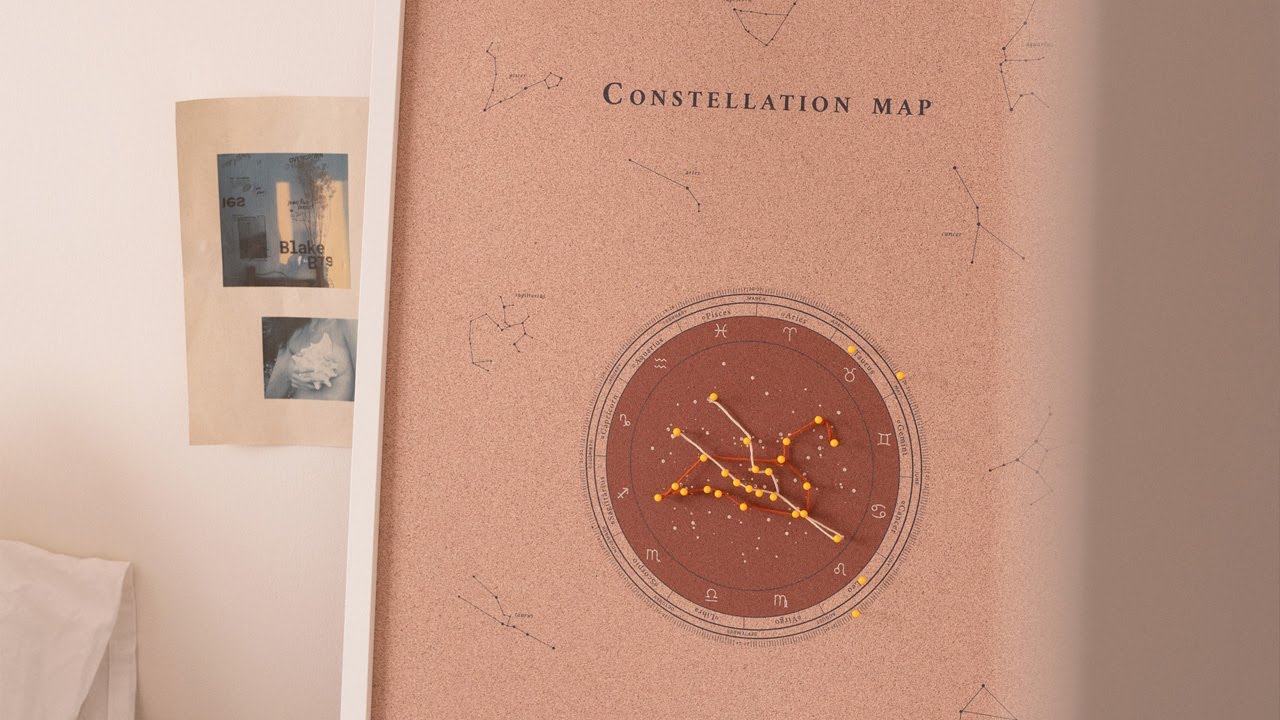 Star Map - Woody Constellation Map