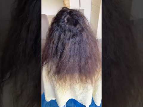 Get Rid of Frizzy Hair Naturally with These Simple Tricks| #shorts #trending #hair #youtubeshorts
