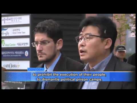 UN Watch and NK Watch Press Conference in South Korea