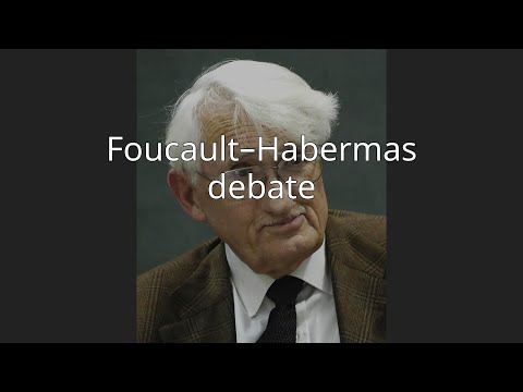 Foucault–Habermas debate