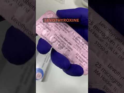 Levothyroxine made simple #pharmacist #doctor #pharmacy #shortswithcamilla