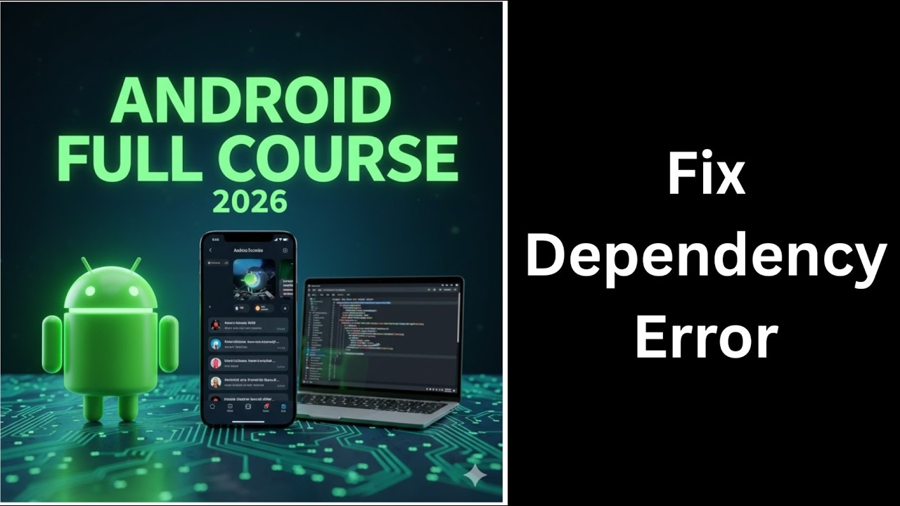 How to Fix Dependency Requires Libraries Error | Android Studio Gradle Issue