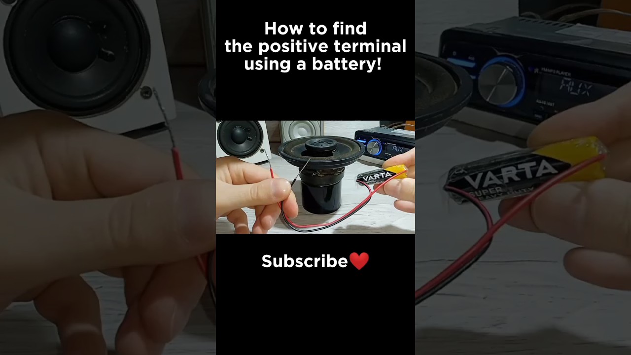 Quick and Easy Speaker Polarity Testing – No Multimeter Required!