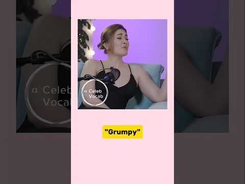'Grumpy' Meaning | Words In English | Learn English With Shefali Jariwala #LearnEnglish