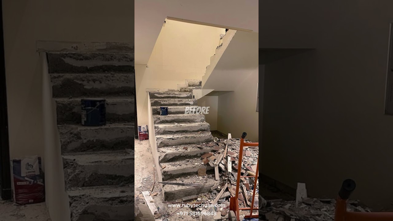 🔧 Before & After: Powered by Ruby Technical Services ⚡  #automatedhomes #homeautomation #home