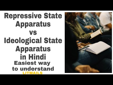 Repressive & Ideological State Apparatus in Hindi
