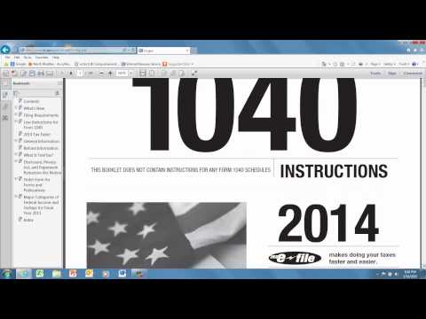 Downloading IRS forms