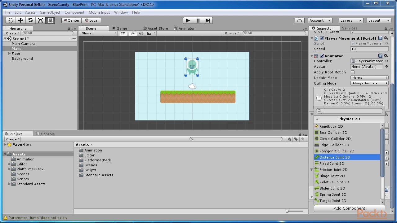 Unity 5.x Game Development Projects : 2D Physics | packtpub.com