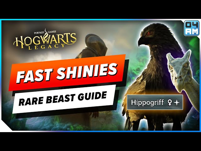How to easily catch and tame Shiny magical beasts in Hogwarts Legacy