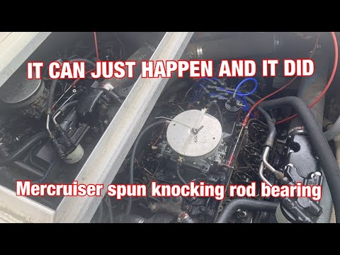LOOKS LIKE WE'RE GETTING A NEW ENGINE ! Push Rod bearing failure ( knocking Rod Bearing noise )