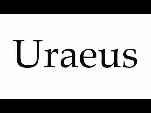 How to Pronounce Uraeus