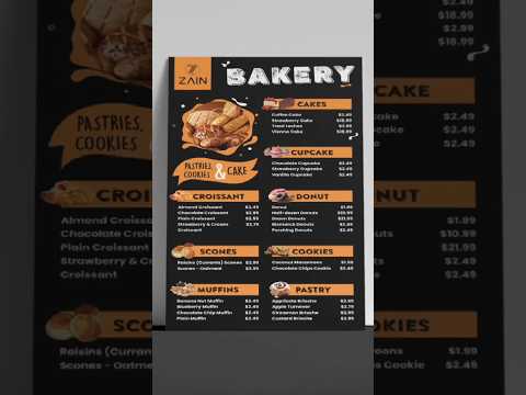 Need a Single Page Flyer for your Restaurant, Cafe or Business | DM now | Matrx.Design