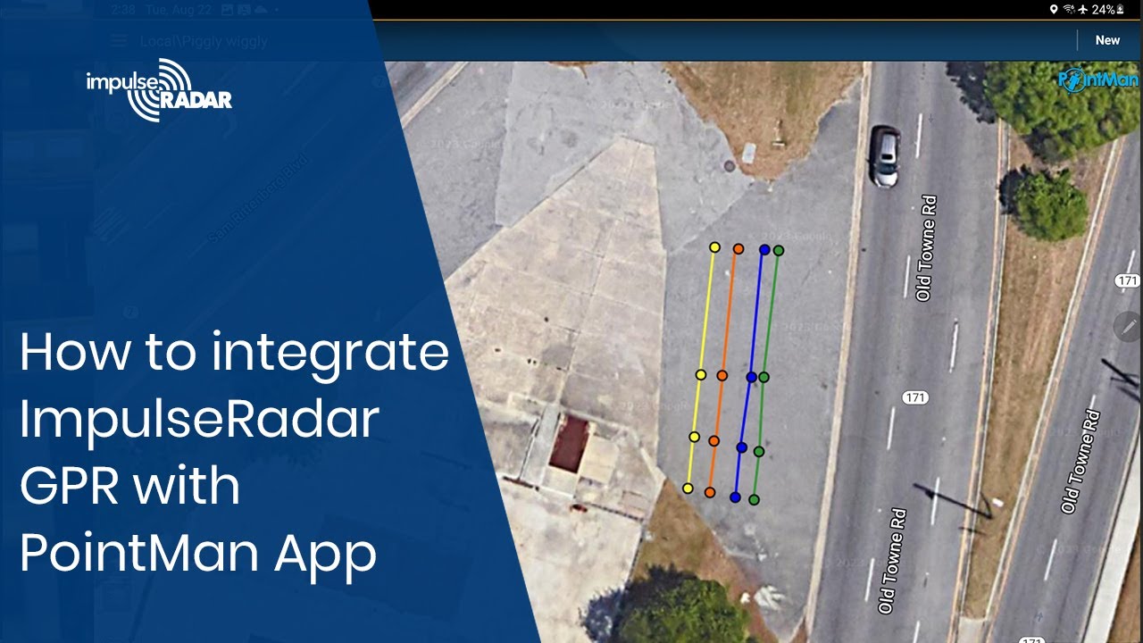 How to integrate ImpulseRadar GPR with PointMan App