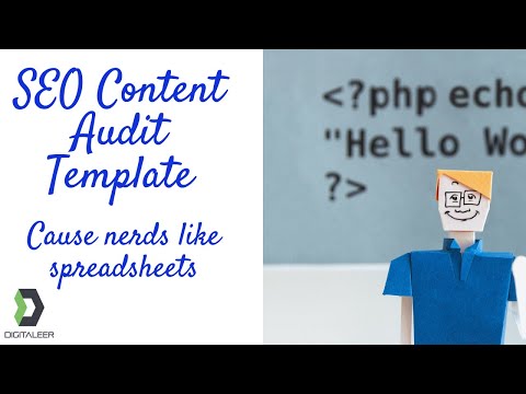 SEO Content Audit Template