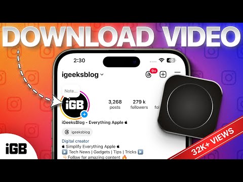 How to download Instagram Video on iPhone in 2024 (IG Reels and Stories)