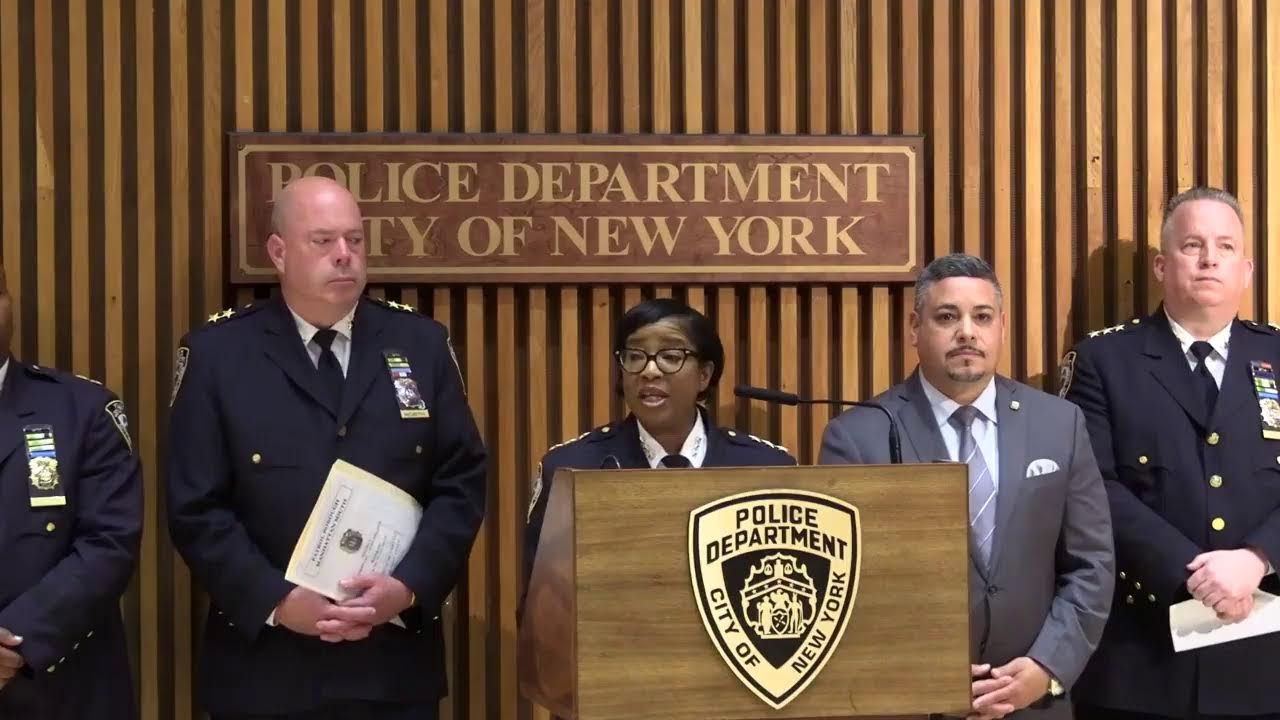 Watch as acting Police Commissioner Caban and NYPD executives provide a 4th of July security update.