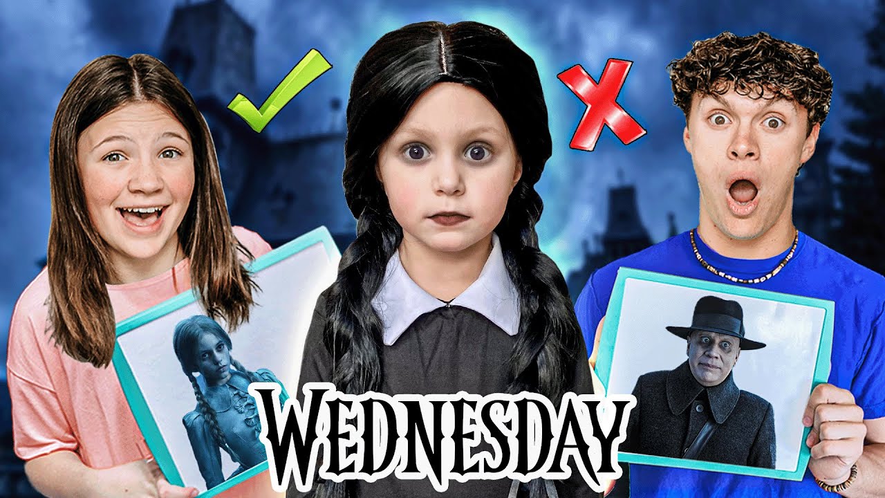 WHO Knows WEDNESDAY Better? Netflix Challenge Parody by KJAR Crew!