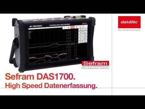 Sefram DAS1700 - High Speed Data Acquisition System.