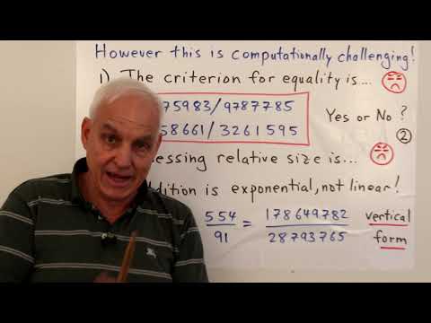 How to set up fractions II -- the computational challenge | Famous Math Problems 24b | Wild Egg Math