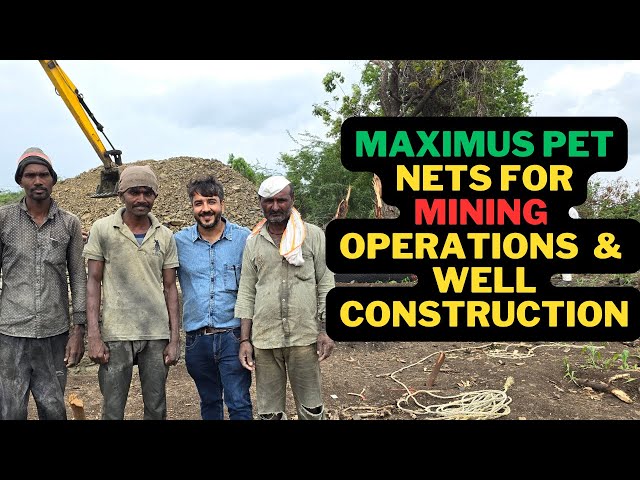 Mining - Maximus PET Nets for Mining Operations Manufacturer from Surat