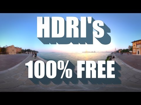 Where to find free HDRI maps (100% royalty free)
