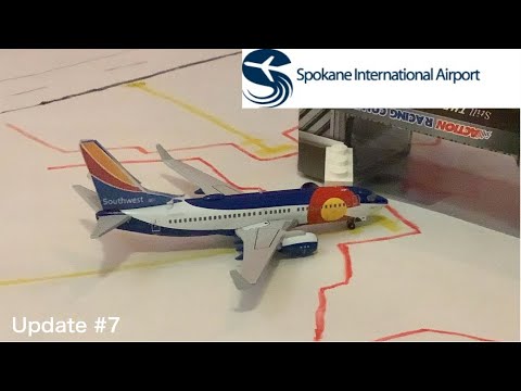 KGEG - 1/400 Scale Spokane International Airport Update #7