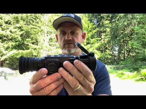 Testing Out This Thermal Imaging RifleScope for Hunting With Night Vision | Records Video and Photos