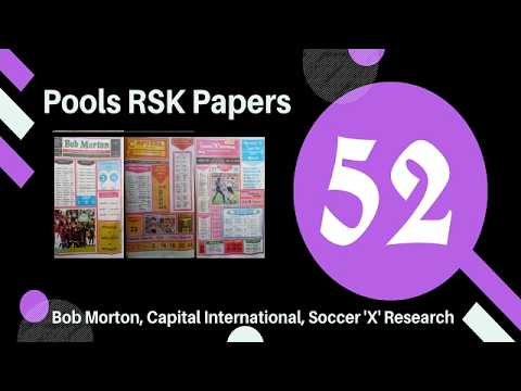 WEEK 52 2025 AUSSIE #FOOTBALL #POOL #RSK PAPER REVIEW FOR SPECIAL ADVANCE FIXTURES VIDEO SERIES 2025
