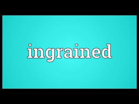 Ingrained Meaning