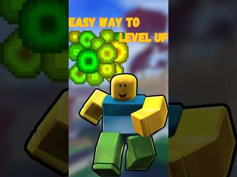 The best and the fastest method for level up in first sea #roblox #bloxfruits #shorts #trending
