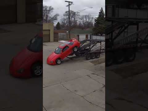 Getting a 99 3000GT dropped off at the shop. #3000gt #mitsubishi #jdm