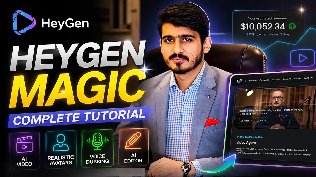 HEYGEN Ai Tutorial in Hindi Text to Video Generator