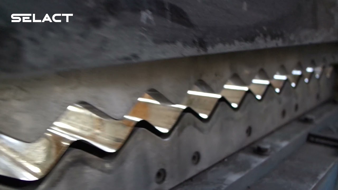 CON ESTA MÁQUINA SE FABRICA EL ZINC | MÁQUINA PROCESADORA DE ZINC | SELACT CORP