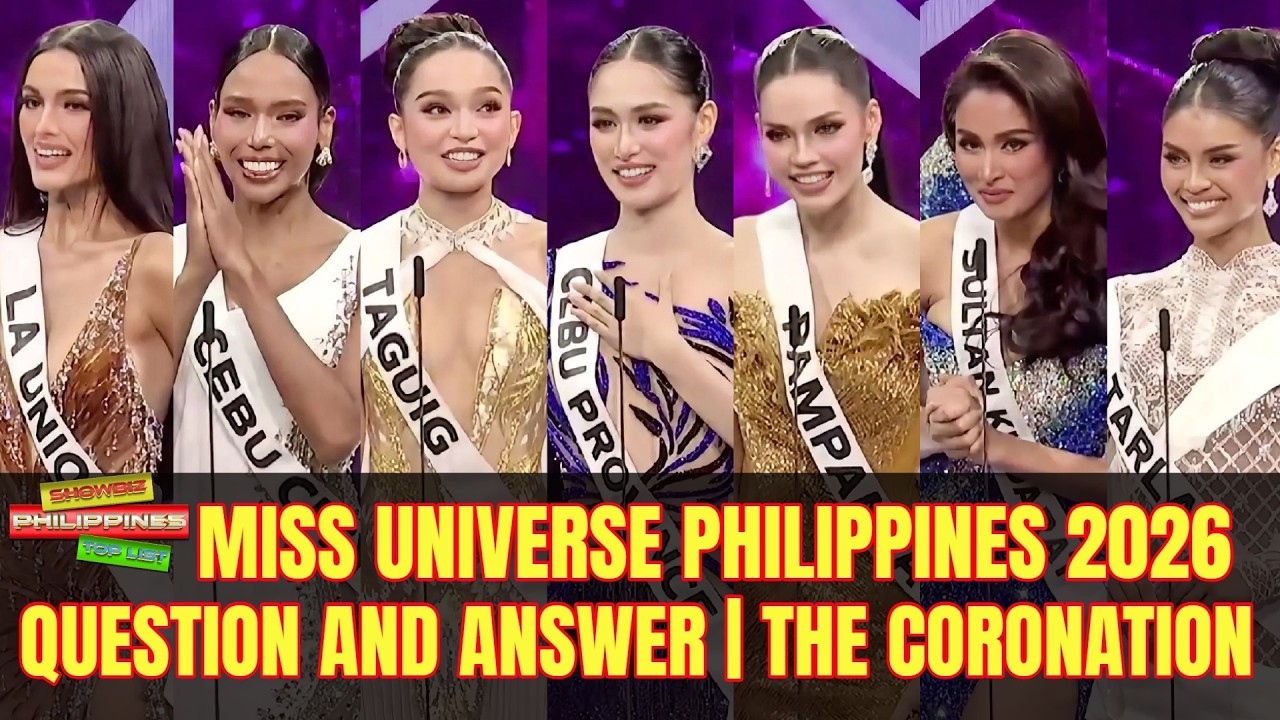 Miss Universe Philippines 2026 Question and Answer | THE CORONATION NIGHT