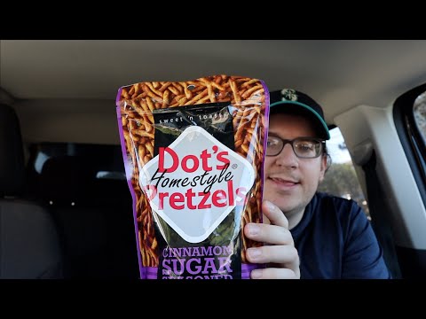 Dots pretzels cinnamon sugar flavor review 