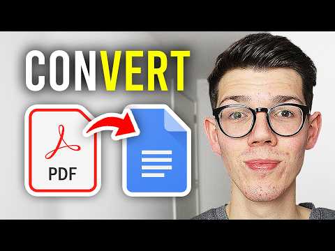 How To Convert PDF To Google Doc - Full Guide