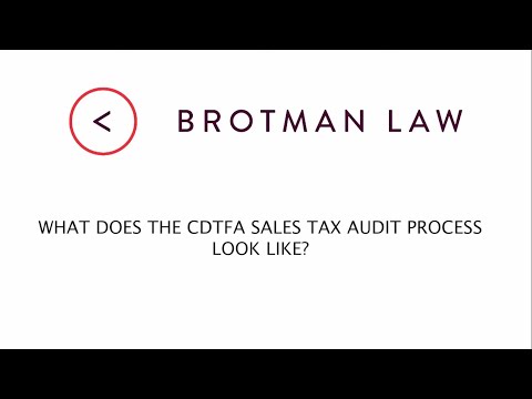 What Does The CDTFA Sales Tax Audit Process Look Like?