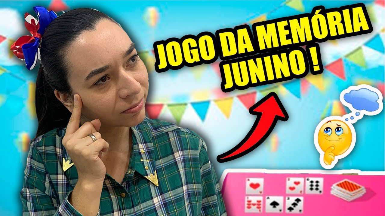 Jogo da memória junino !!!