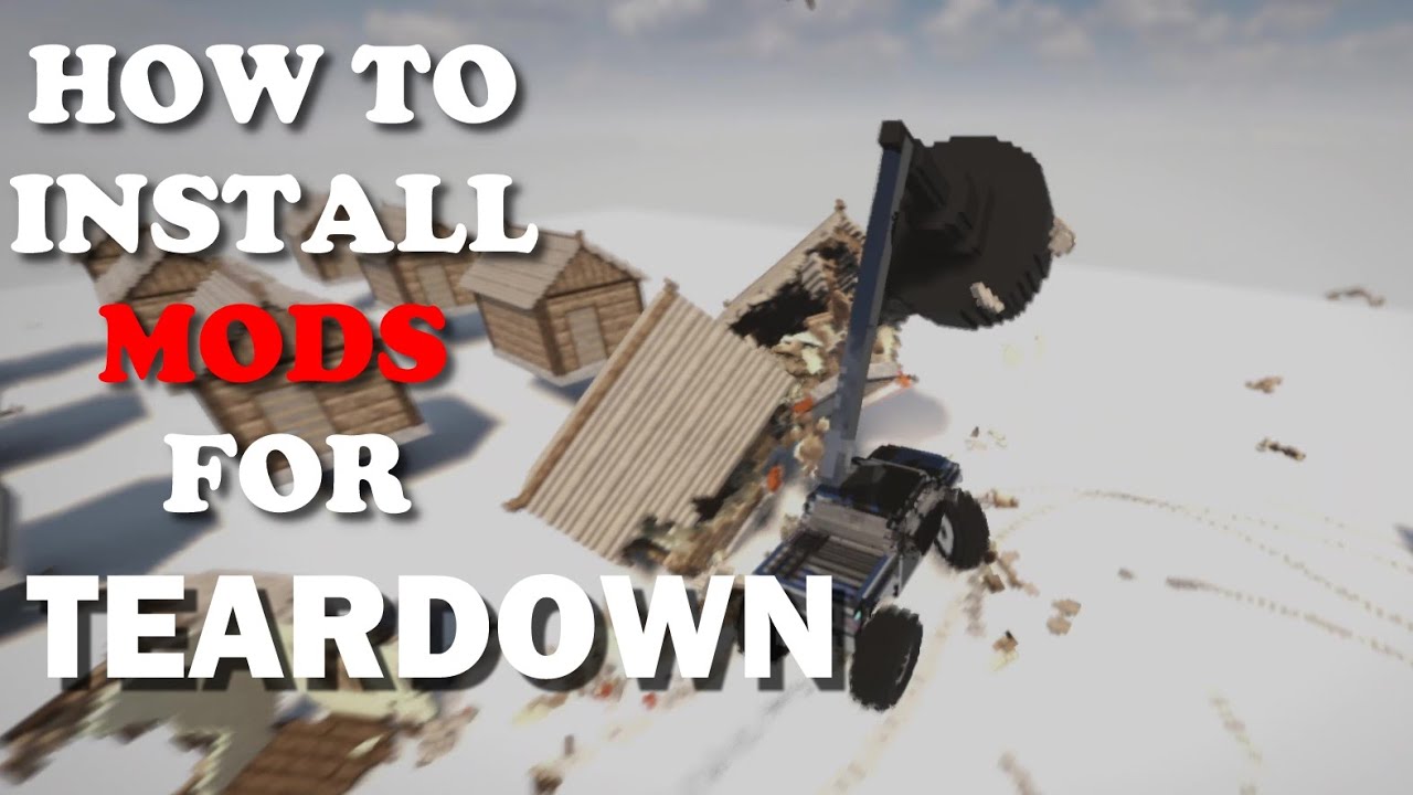 TEARDOWN HOW TO INSTALL MODS 2021