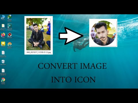 How to make photo icon /How to convert photo to icon file / Make image to icon