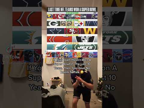When Was The Last Time Your Team Won A Super Bowl? #nfl #shorts