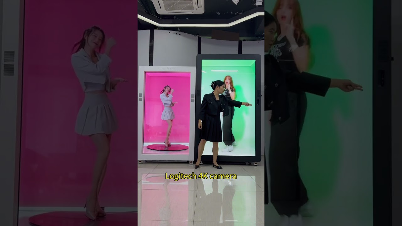 Avlink 75inch and 86inch Transparent holobox LCD digital signage touch screen China factory price