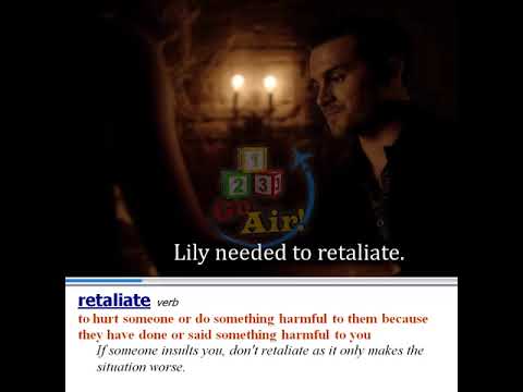 Retaliate - Meaning, Pronunciation, Illustration | English Vocabulary | ✈️ 𝟏𝟐𝟑 𝐆𝐨 𝐀𝐢𝐫!